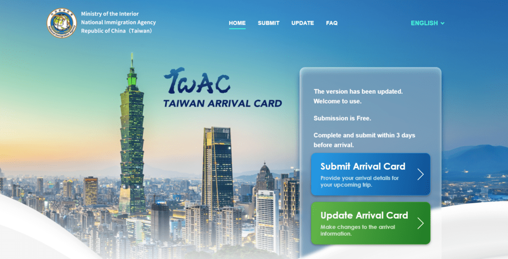 Taiwan arrival cards to go fully online from Oct. 1, 2025 - Kintetsu ...